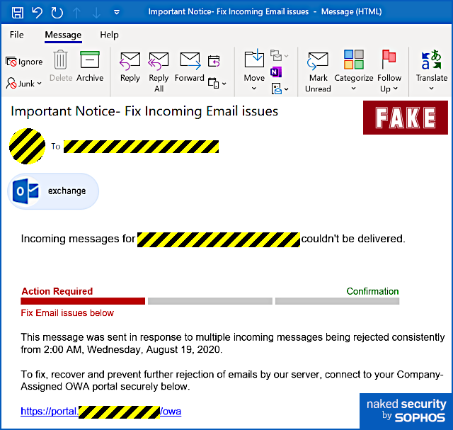 Outlook “mail issues” phishing – don’t fall for this scam! | Perpetual IT
