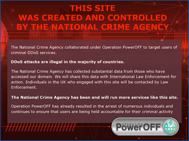 Cops use fake DDoS services to take aim at wannabe cybercriminals ...